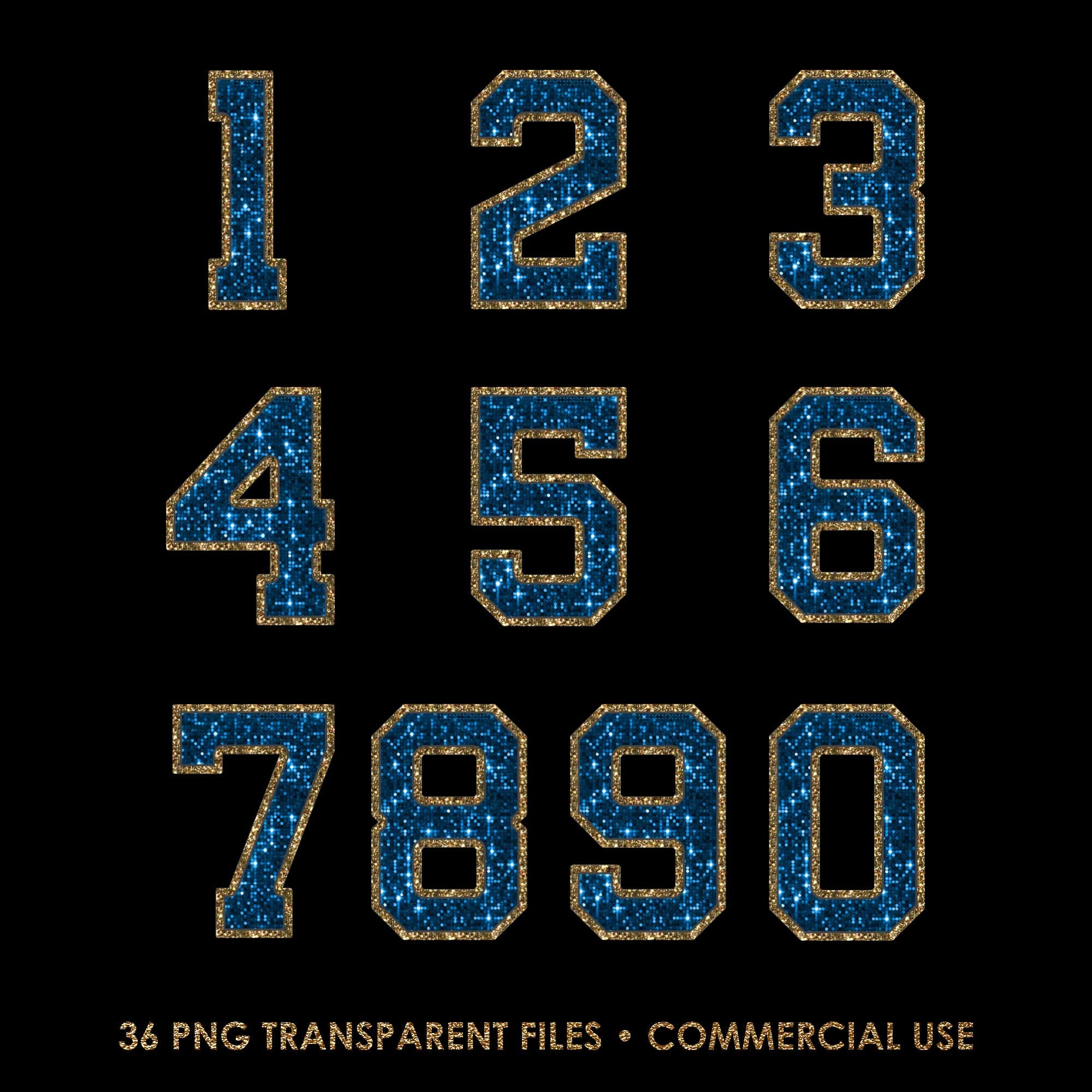 Blue Sequin Varsity Alphabet Png Clip Art, Glitter Sport Alphabet ...