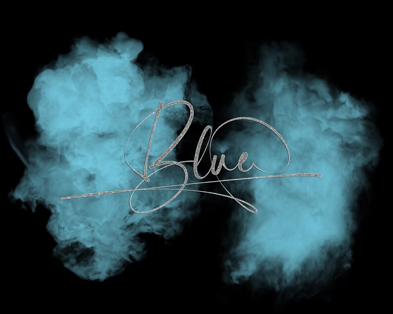 Logo Background Png, Blue Smoke Clouds, Blue Smoke Overlays, Smoke Png ...