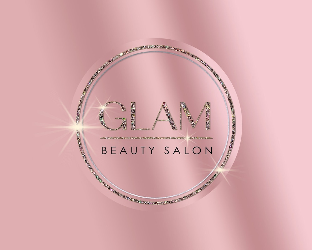 Pink Beauty Logo. Cosmetic Logo, Lash Logo, Boutique Logo, Brow Logo ...