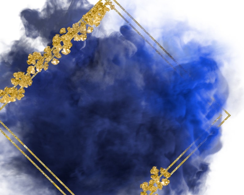 Logo Background Png Dark Blue Brush Stroke Png Glitter Blue - Etsy