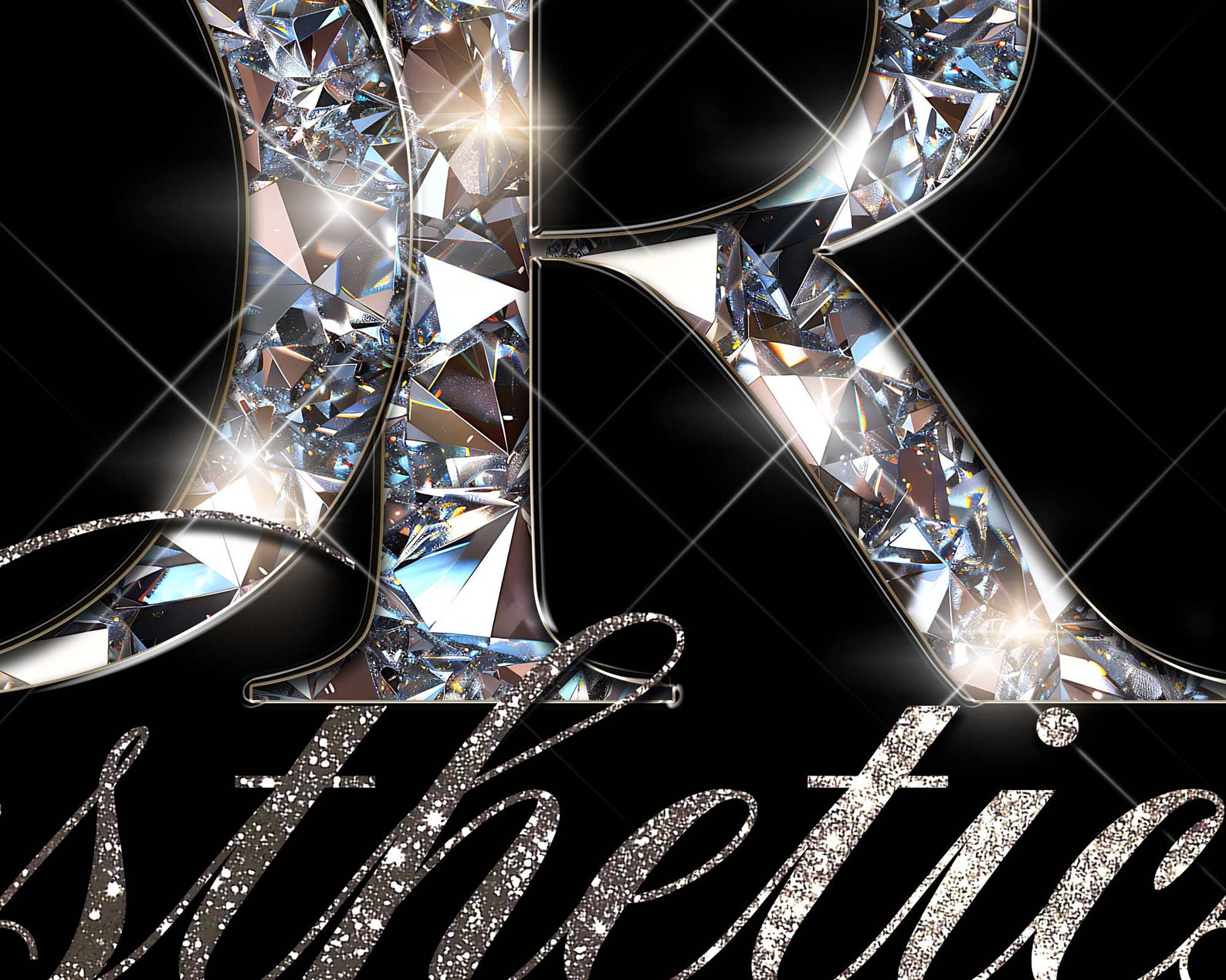 Glitter Diamond Logo, Premade Logo Design, Jewelry Logo, Cosmetics Logo ...