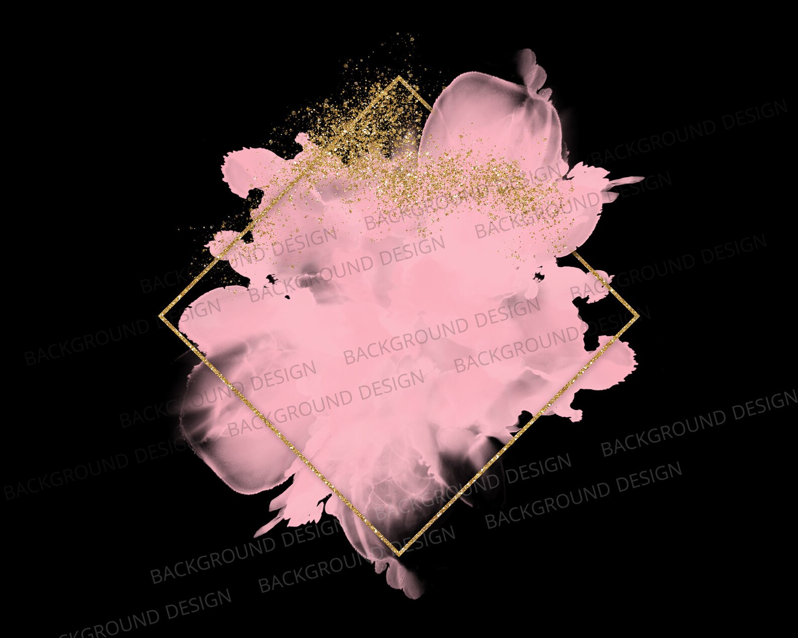 Logo Background Png Pink Brush Stroke Png Blush Pink Frame - Etsy