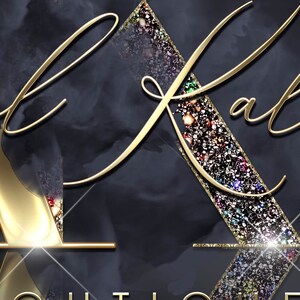 Gold Logo, Premade Logo Design, Makeup Artist Logo, Modern Logo ...