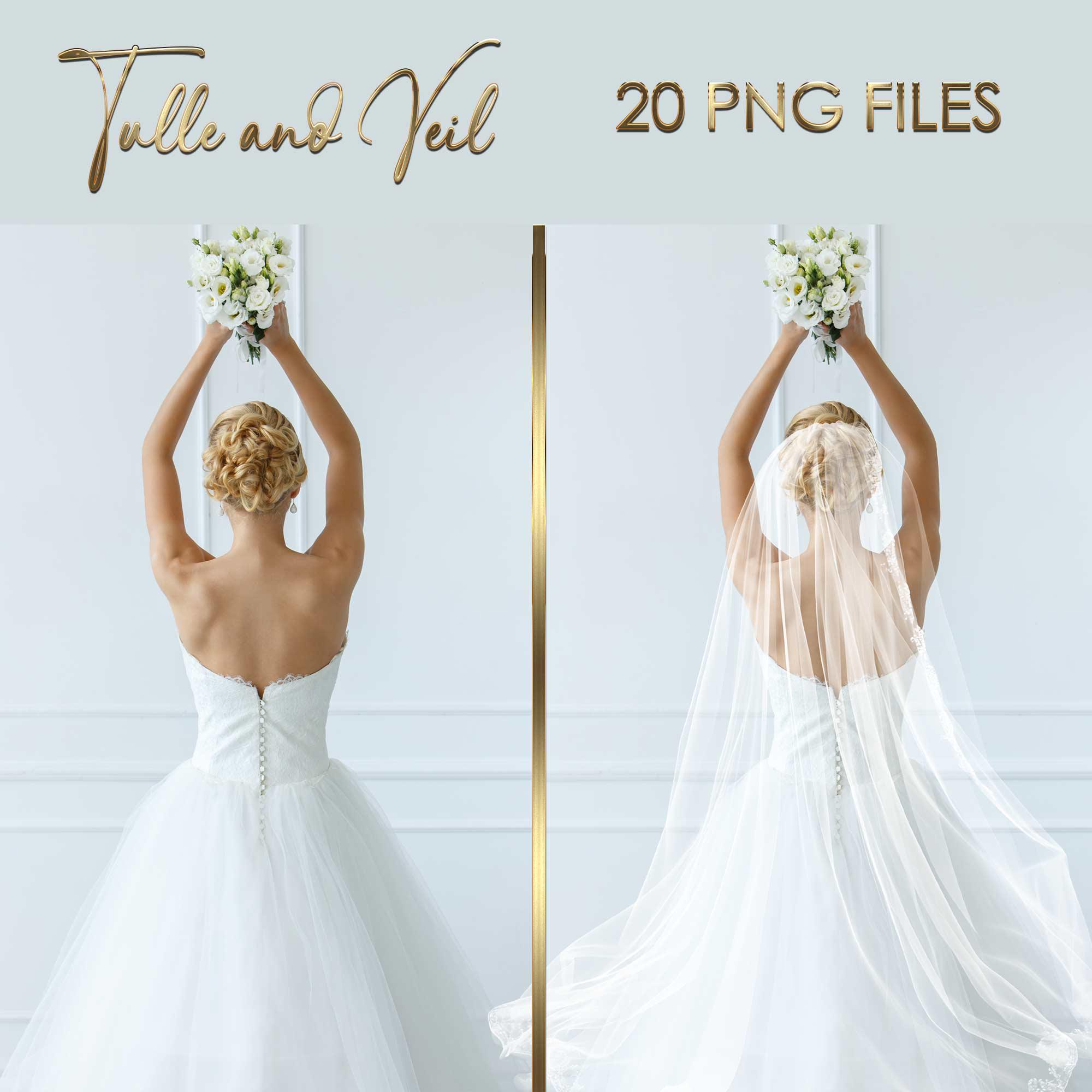 Wedding Veil Photo Overlays Png, Bridal Veil Effect, Flowing White Veil ...