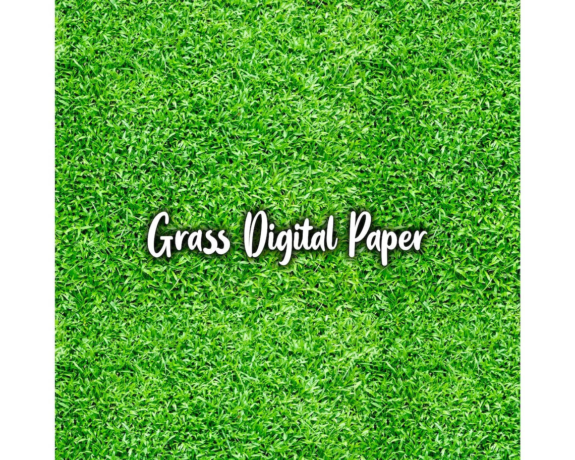 Green Grass Digital Paper, Grass Clipart, Nature Clipart, Grass Design ...