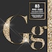 Gold Chunky Glitter Alphabet Clip Art, Gold Letters, Gold Alphabet PNG ...