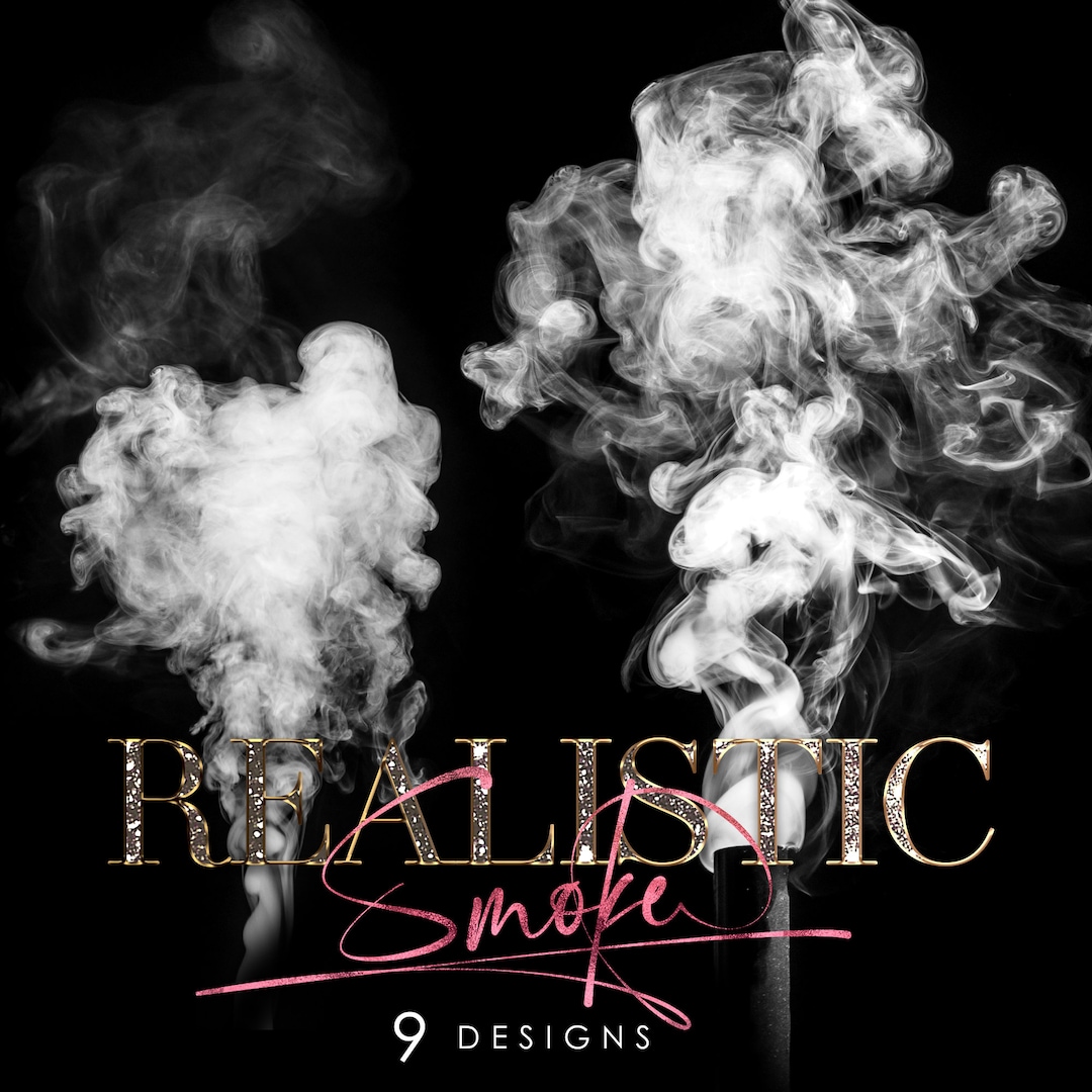 White Smoke Overlays, Realistic Smoke PNG, Photo Effects, Photo ...