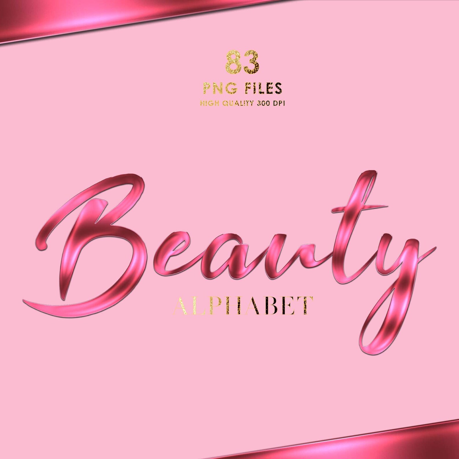 Pink Alphabet Png Clip Art, Script Alphabet PNG, Glitter Pink Letters ...