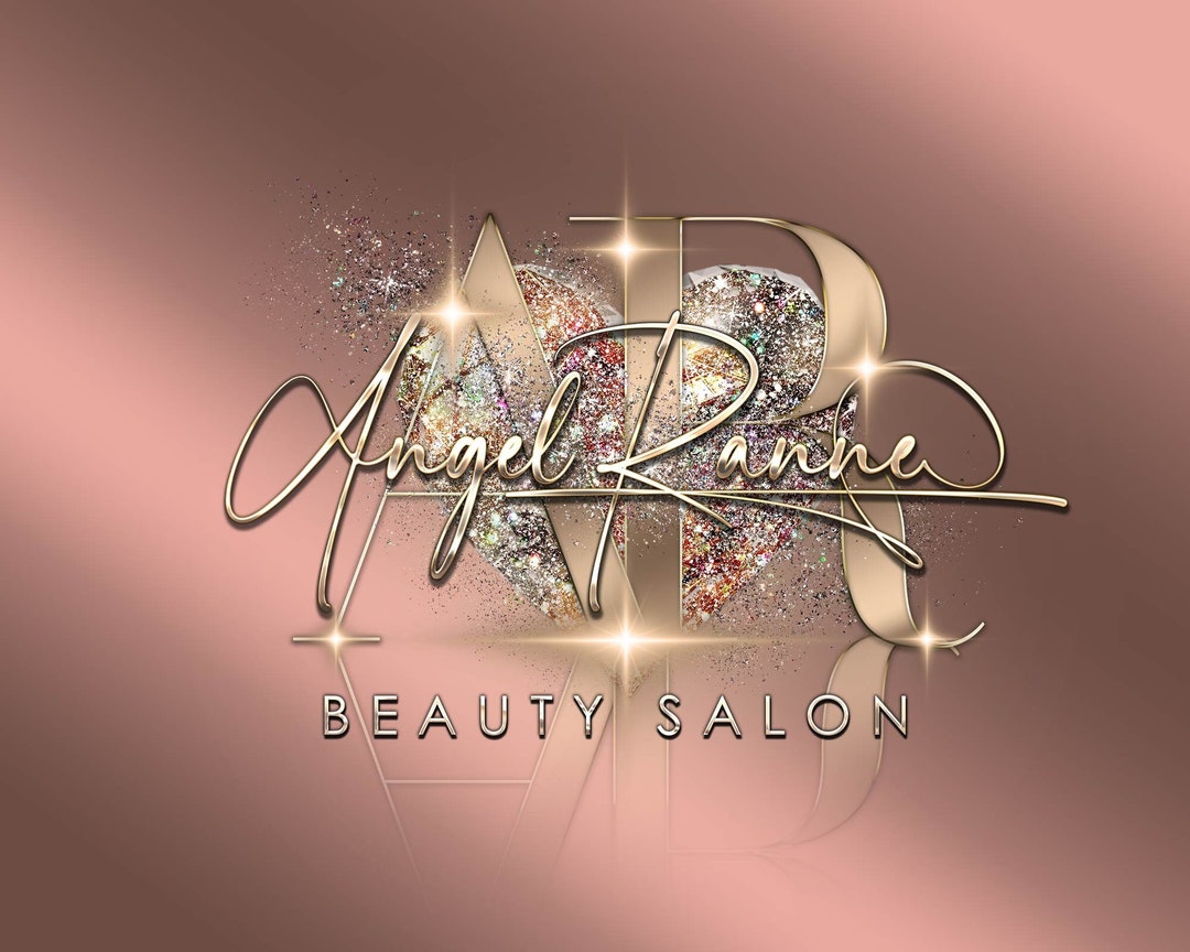 Beauty Logo, Premade Logo Design, Heart Diamond Logo, Jewellery Logo ...