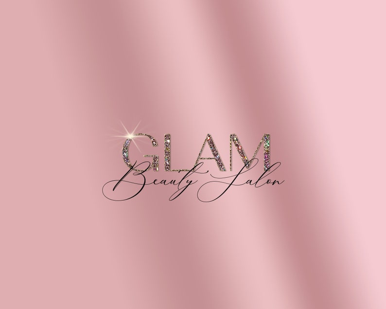 Pink Beauty Logo. Cosmetic Logo Lash Logo Boutique Logo - Etsy UK