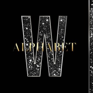 Diamond Alphabet PNG, Black Glitter Alphabet PNG, Glam Letters Clipart ...