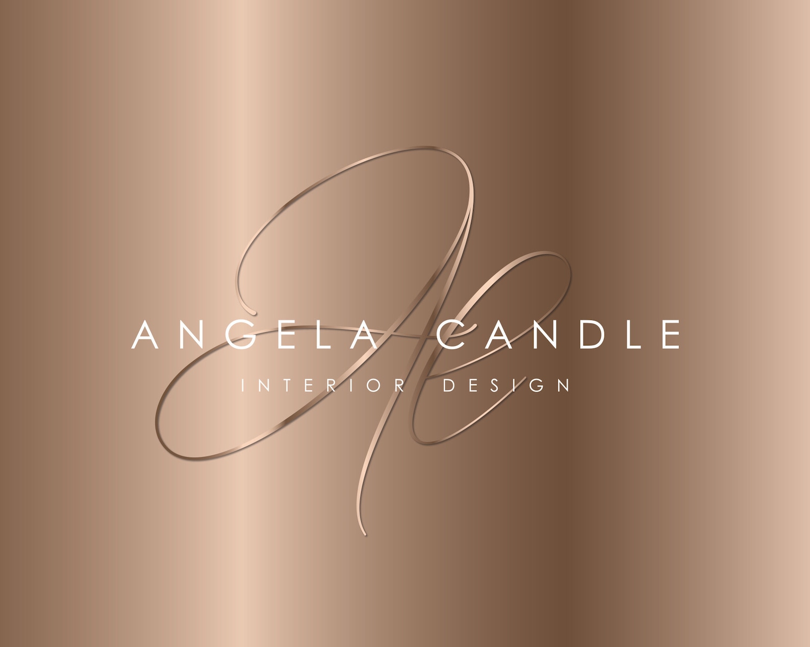 Rose Gold Logo, Beauty Logo. Premade Logo Design, Cosmetic Logo ...