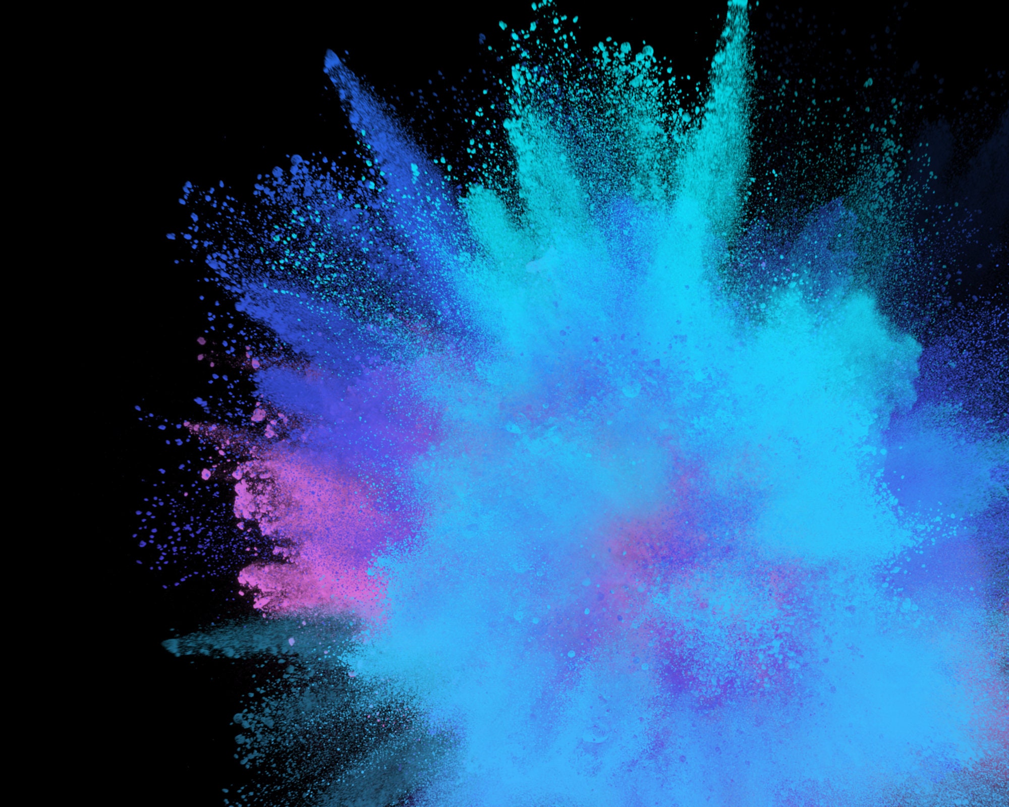 Explosion of Colored Powder and Dust Smoke Bomb Overlay - Etsy