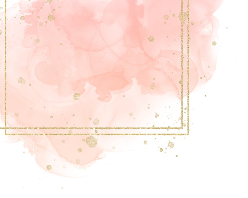 Light Pink Logo Background Png Pink Brush Stroke Png Gold - Etsy