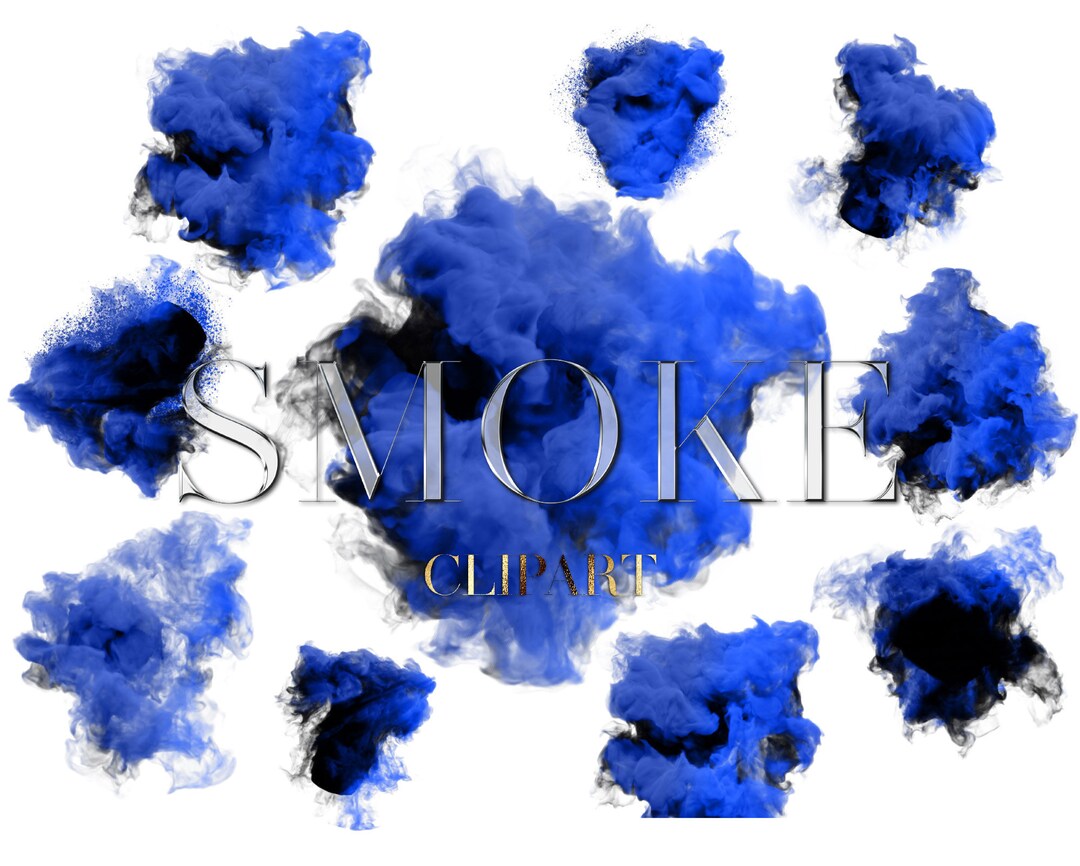 Blue Smoke PNG, Logo Background Png, Smoke Overlays, Cloud Overlays ...