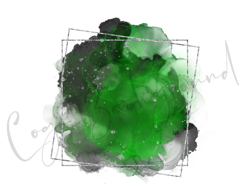 Green Logo Background Png Green Brush Stroke Png Green - Etsy