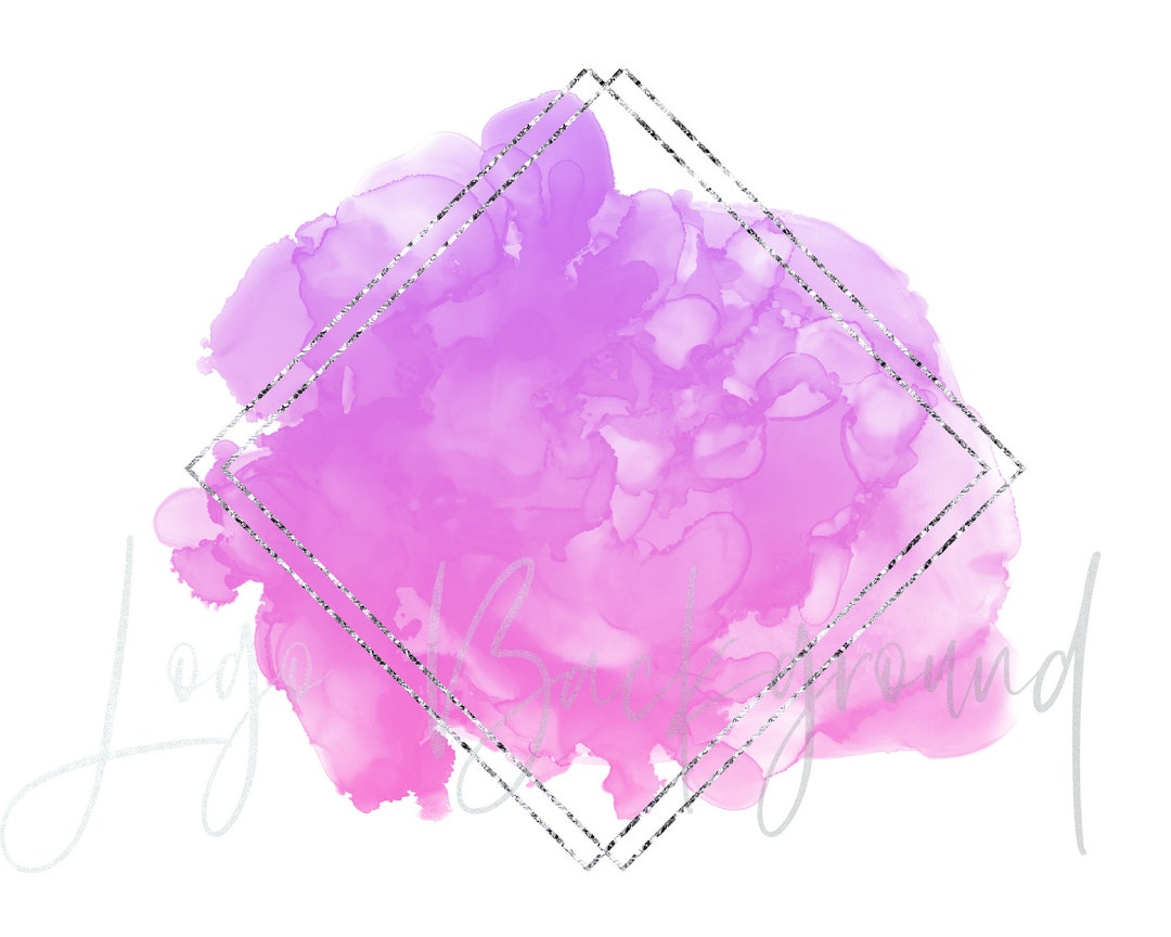 Logo Background Png, Purple Brush Stroke Png, Glitter Purple Frame ...