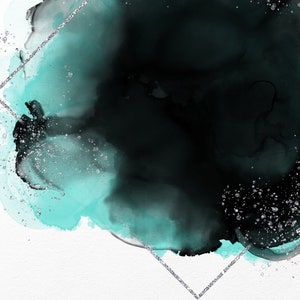 Logo Background Png, Blue Brush Stroke Png, Glitter Round Frame ...