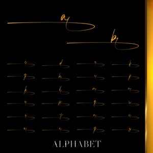 Gold Chrome Alphabet Clipart, Gold Alphabet PNG, Metallic Alphabet ...