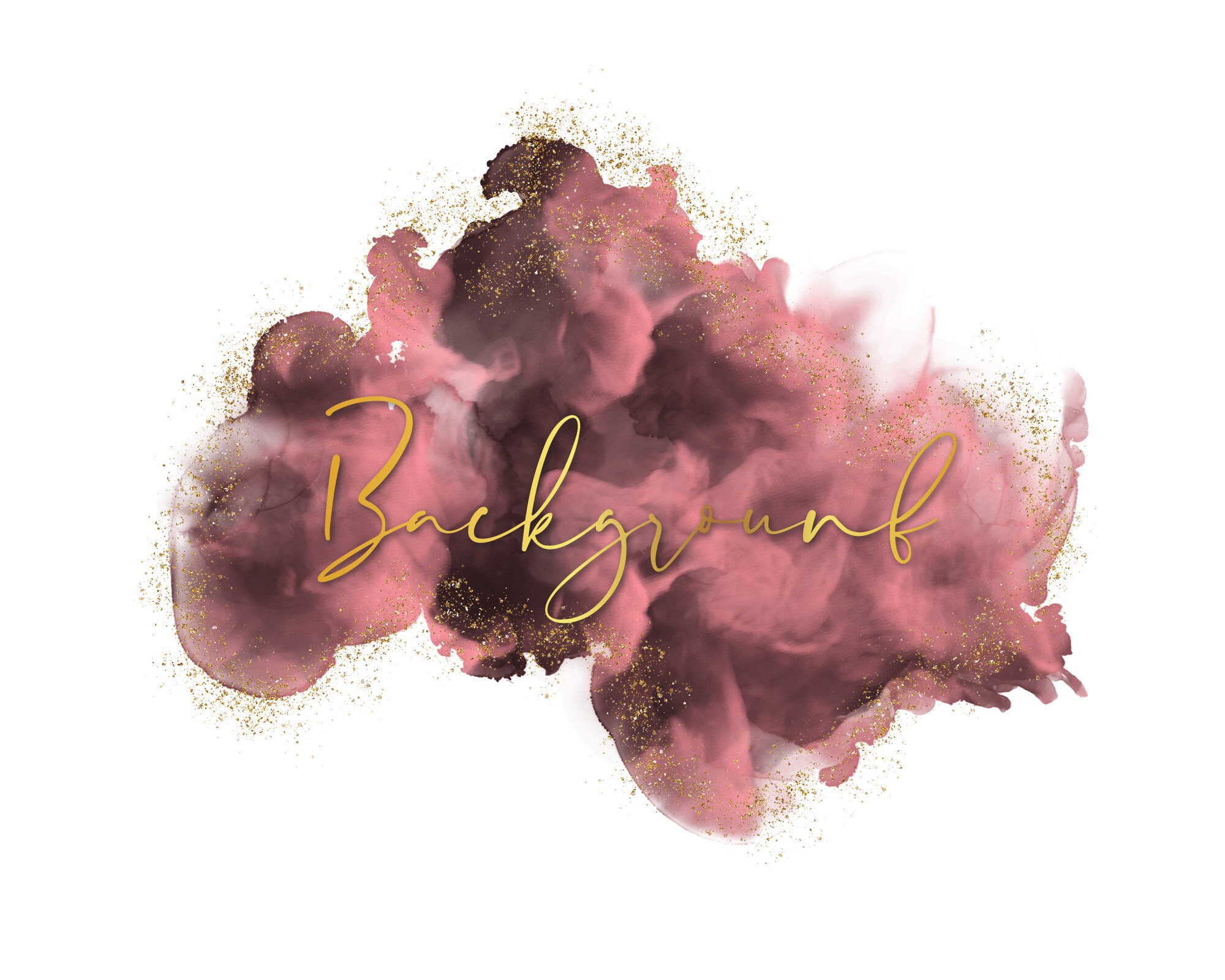 Logo Background Png, Pink Brush Stroke Png, Glitter Pink Frame ...