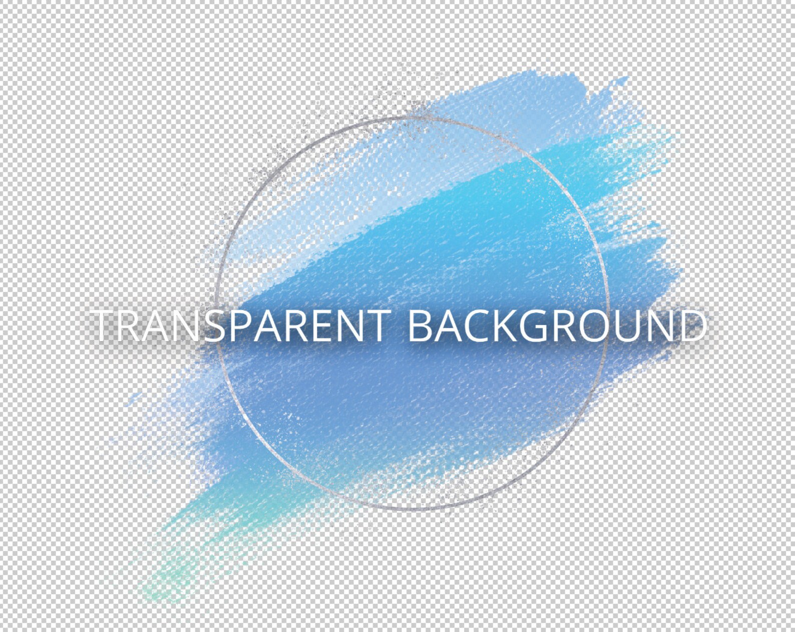 Logo Background Png, Blue Brush Stroke Png, Glitter Blue Frame, Blue ...