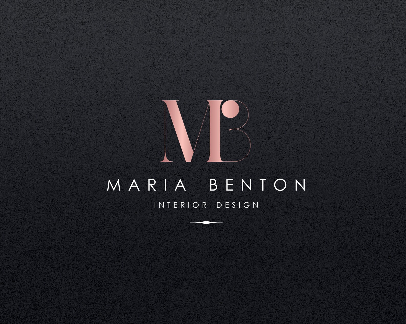 Text Logo Premade Logo Design Interior Design Logo Elegant - Etsy