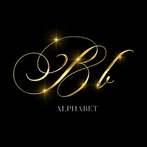 Gold Chrome Alphabet Clipart, Gold Alphabet PNG, Liquid Gold Letters ...