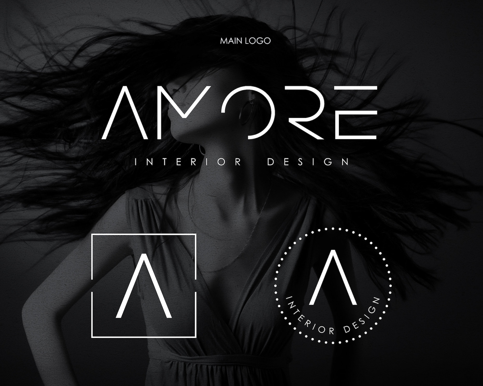 Text Logo Premade Logo Design Interior Design Logo Elegant - Etsy