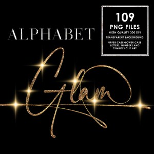Gold Alphabet Png Clipart, Glitter Alphabet, Gold Letters Png, Script ...