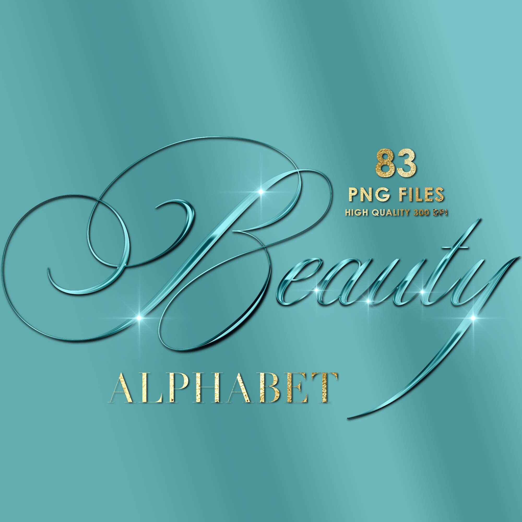 Turquoise Alphabet Png Clip Art, Blue Alphabet PNG, Turquoise Chrome ...