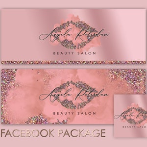 Pink Watercolour Logo, Beauty Logo. Brow Logo, Premade Logo Design ...