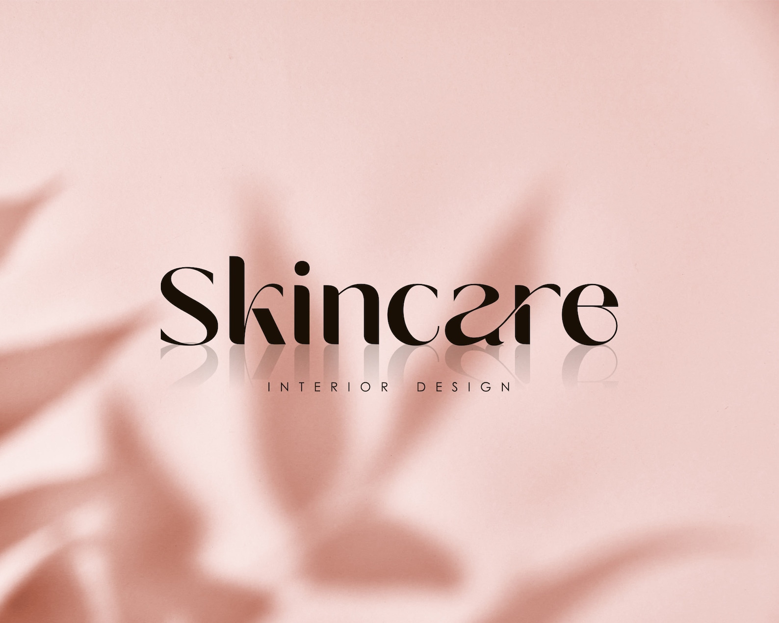 Skin Care Logo Text Logo Premade Logo Design Interior - Etsy