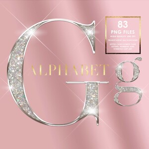 Gold Diamond Alphabet PNG Clip Art, Gold Chrome Alphabet, Glitter ...