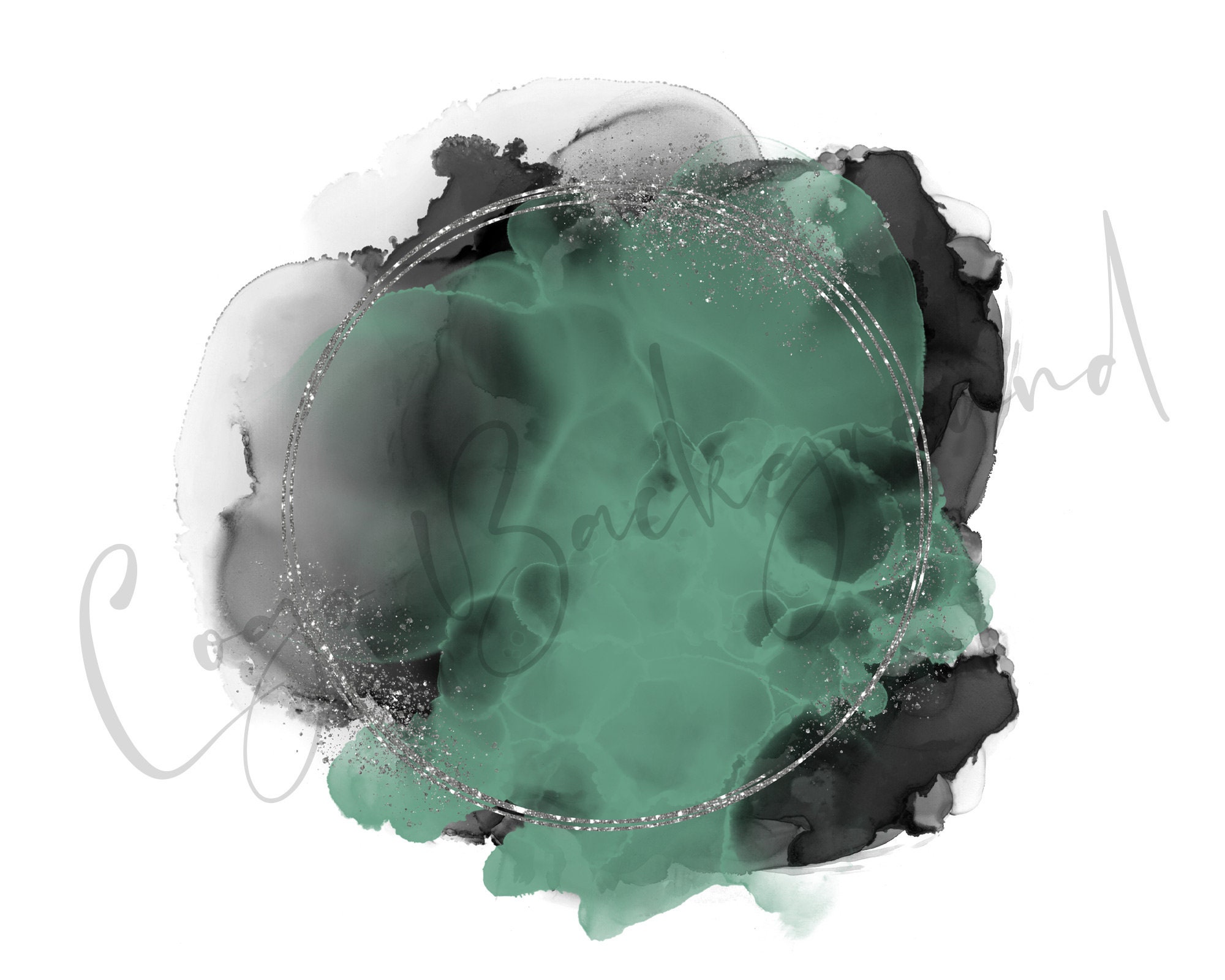 Green Logo Background Png Green Brush Stroke Png Green - Etsy