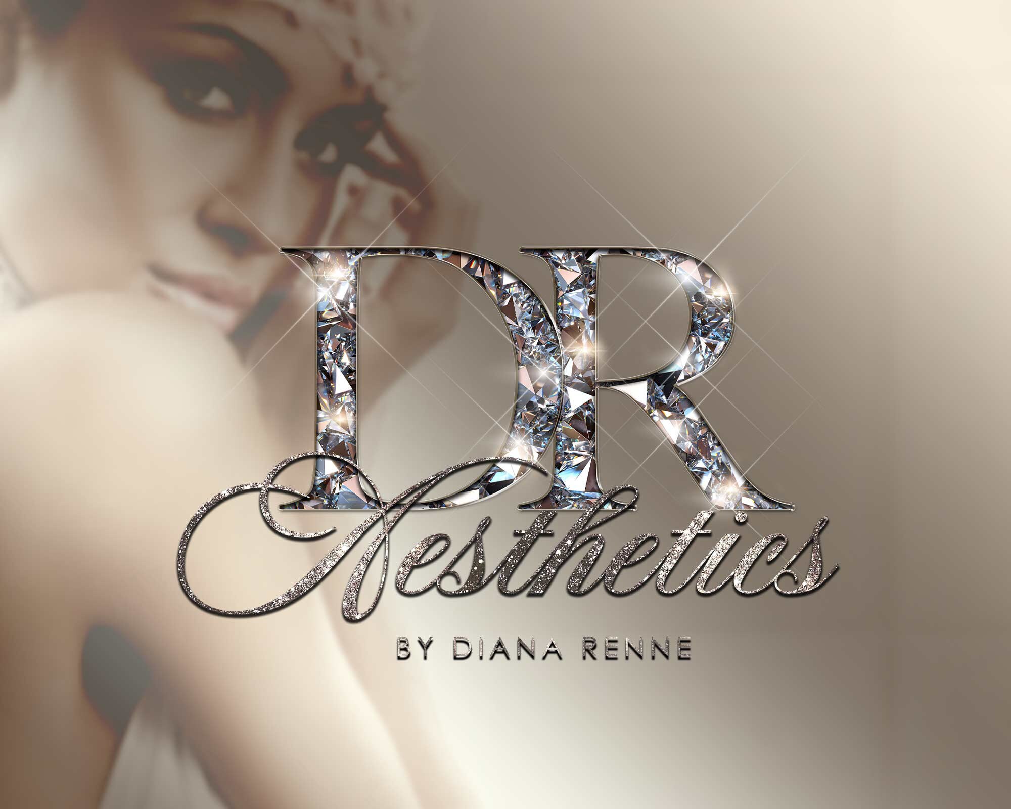 Glitter Diamond Logo, Premade Logo Design, Jewelry Logo, Cosmetics Logo ...
