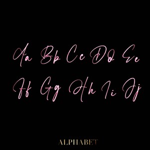 Rose Gold Alphabet Png Clip Art, Pink Alphabet PNG, Rose Gold Chrome ...