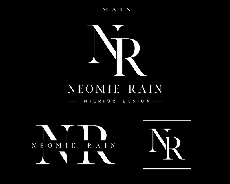 Initial Logo, Text Logo, Premade Logo Design, Simple Logo, Cosmetic ...