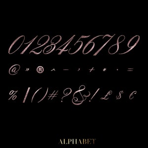 Glitter Pink Alphabet Clip Art, Chrome Alphabet PNG, Pink Foil Letters ...