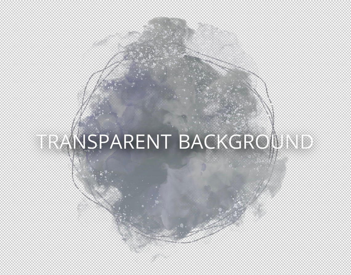 Logo Background Png Grey Brush Stroke Png Grey Frame - Etsy