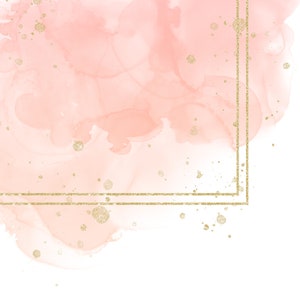 Light Pink Logo Background Png, Pink Brush Stroke Png, Gold Frame, Pink ...