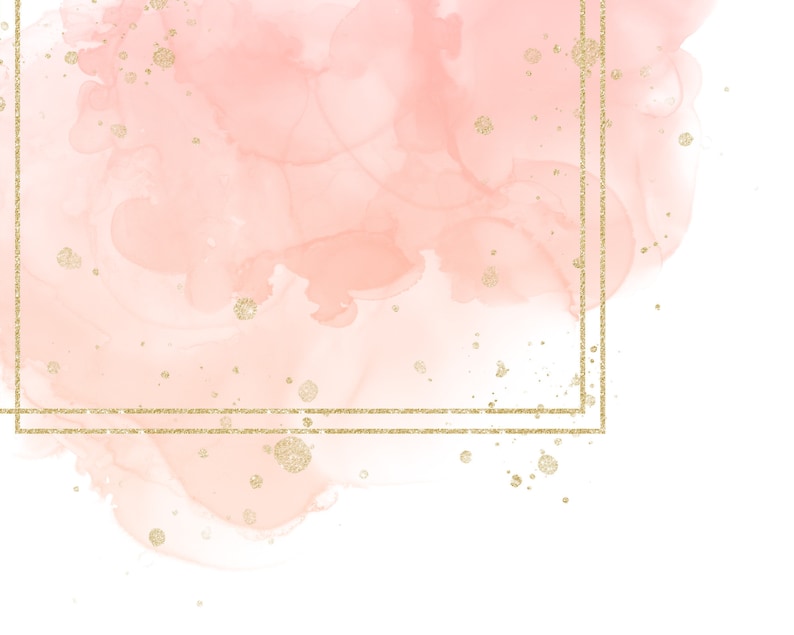 Light Pink Logo Background Png Pink Brush Stroke Png Gold - Etsy