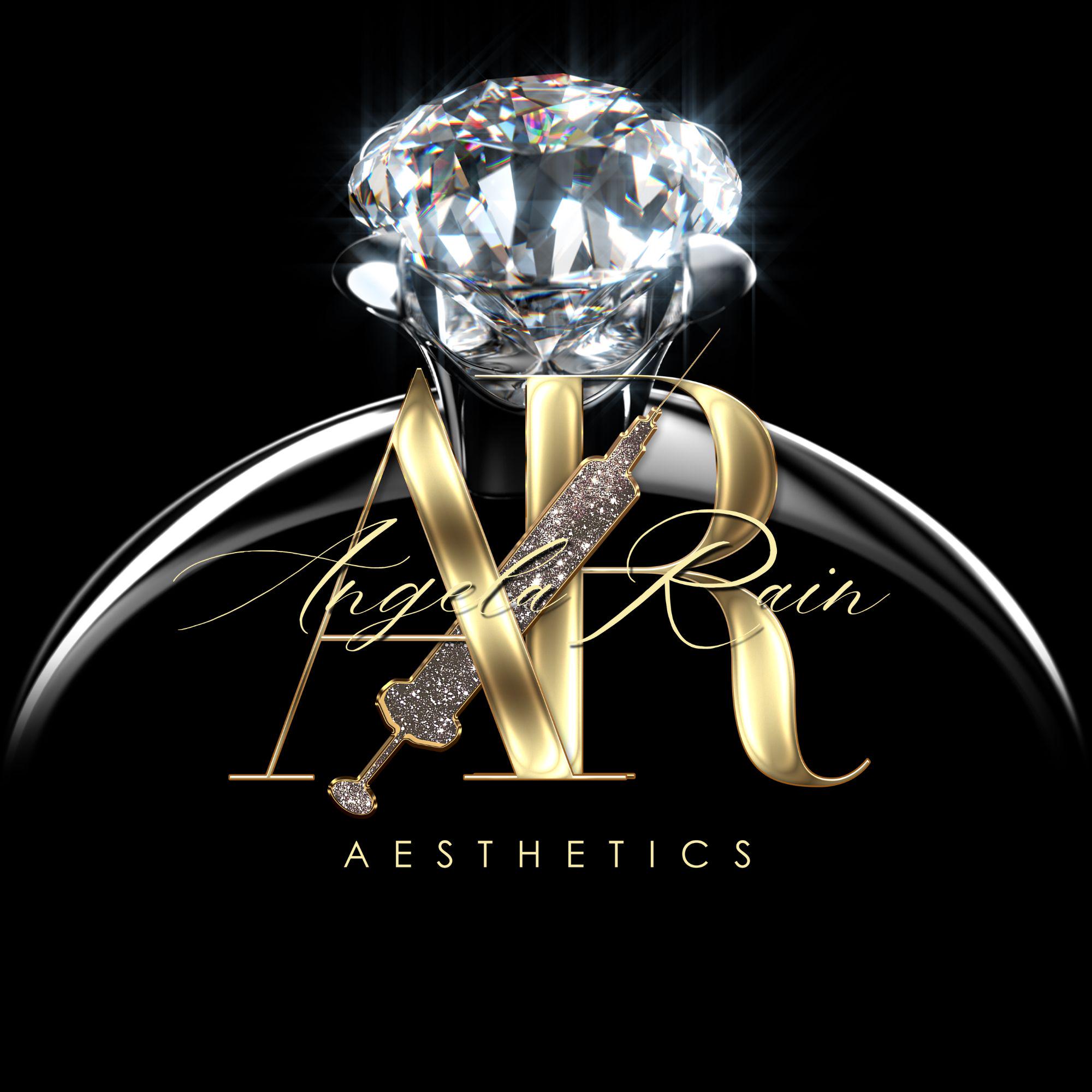 Syringe Logo, Editable DIY Logo Design Template, Gold Beauty Logo ...