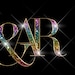 Rainbow Glitter Alphabet Png, Luxury Alphabet Png, Colorful Alphabet ...