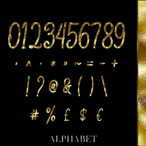Gold Foil Alphabet Png Clipart, Gold Chrome Letters, Gold Alphabet PNG ...