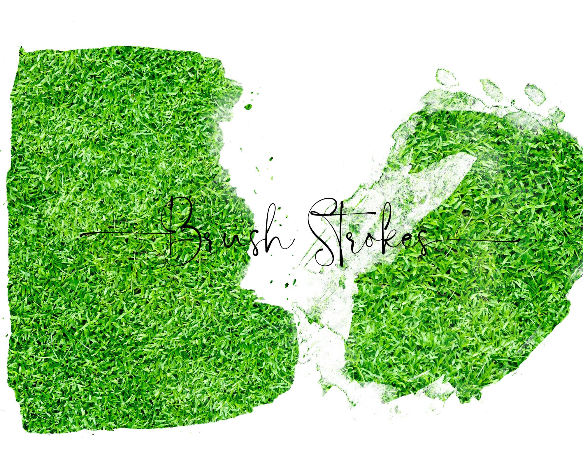 Green Grass Bundle Grass Clipart Garden Grass Watercolor - Etsy