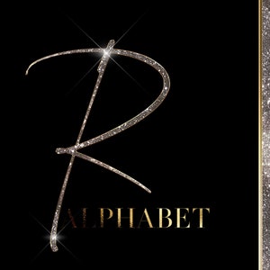 Glitter Gold Alphabet Png Clip Art, Gold Chrome Letters Png, Metallic ...