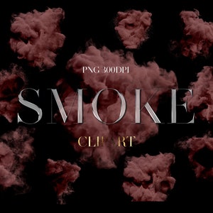Brown Smoke Clipart, Logo Background Png, Smoke Overlays, Cloud ...