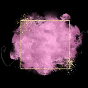 Logo Background Png, Purple Brush Stroke Png, Glitter Purple Frame ...