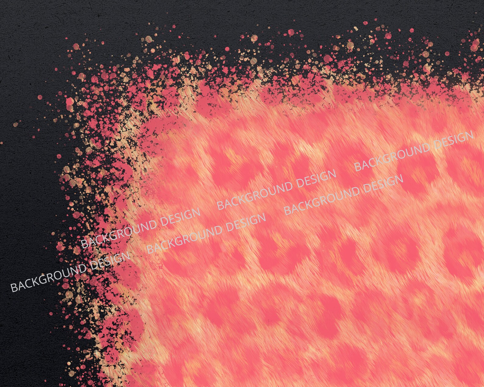 Distressed Leopard Frame Png Pink Leopard Background Pink - Etsy