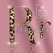 Leopard Pattern Alphabet Png Clip Art, Animal Skin Letters, Gold Chrome ...